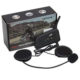 VNETPHONE V6 Motorcycle Bluetooth Intercom – RIDERS ARENA